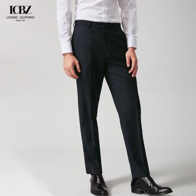 Cina Pantaloni personalizzati Italia Colore massiccio di lana per uomini in stile di business alla moda in vendita