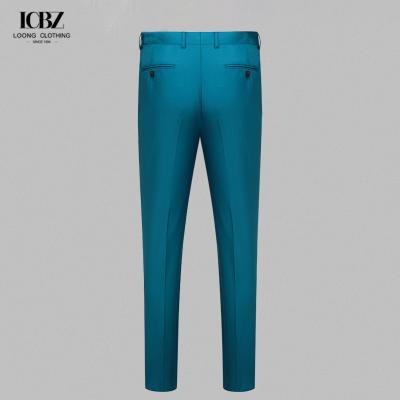 Cina Pantaloni da lavoro a misura colore verde scuro regolare regolare per uomini taglia più OEM in vendita