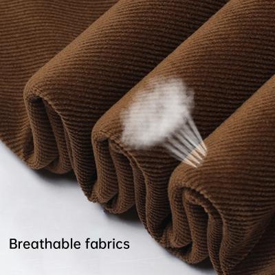 Cina LCBZ Inverno Corduroy Pantaloni maschili Stretch Windproof Caldo Chiusura Tipo String in vendita