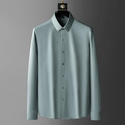 Cina Camicie da uomo in tuxedo d'autunno 100% cotone a manica lunga Camicie formali per taglia più grande in vendita