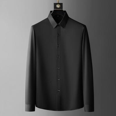 Cina Camicie da uomo in tuxedo d'autunno 100% cotone a manica lunga Camicie formali per taglia più grande in vendita
