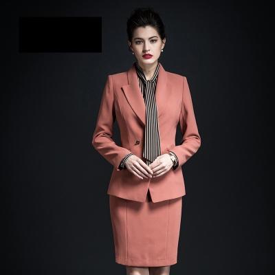 Cina Blazer Slim Fit Professionista Per Donne Abiti Da Negozio Per Donne Da ufficio Due pezzi in vendita
