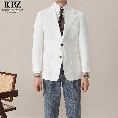 Cina Giacca da uomo in poliestere/rayon per la primavera e l'autunno stile britannico da gentiluomo in vendita