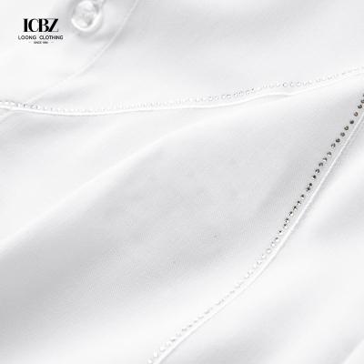 Cina Magliette da uomo ricamate su misura in formato oversized con tessuto in vendita