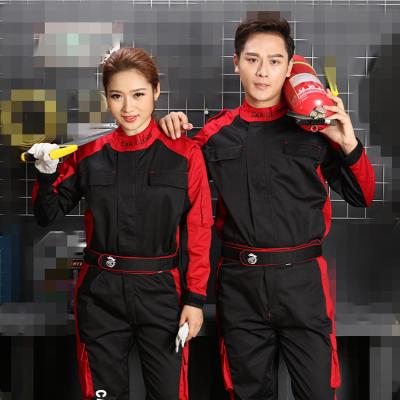 Cina Abbigliamento completo abbigliamento lungo cotone poliestere uniformi meccaniche set di abbigliamento di protezione del lavoro in vendita