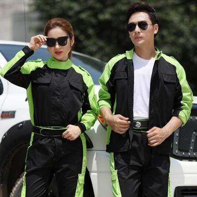 Cina Abbigliamento completo abbigliamento lungo cotone poliestere uniformi meccaniche set di abbigliamento di protezione del lavoro in vendita