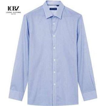 Cina Custom LOGO Camicie a nastri a piatto per uomo in abbigliamento snello Tessuto confortevole e traspirante in vendita