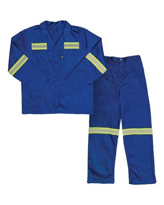 Cina Pantaloni personalizzati per lavoro di alta visibilità Pantaloni in uniforme con strisce riflettenti in vendita