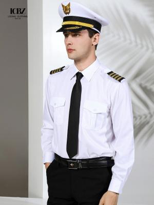 中国 カスタマイズされた水分を吸収する短袖 航空ホステス用制服 販売のため