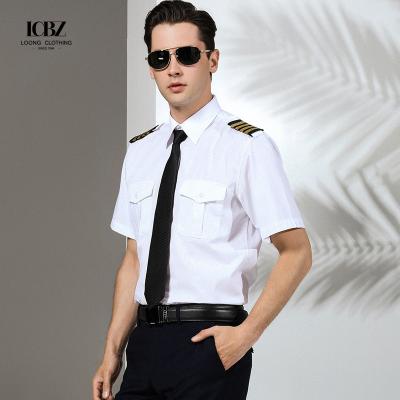 中国 カスタマイズされた水分を吸収する短袖 航空ホステス用制服 販売のため