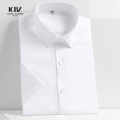 Cina Maglietta da uomo a manica lunga non in ferro con chiusura dei bottoni coperti e caratteristica antirughe in vendita