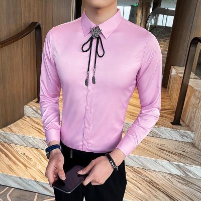 Cina 5000 camicie da uomo con maniche lunghe in cotone sottile per personalizzazione in vendita