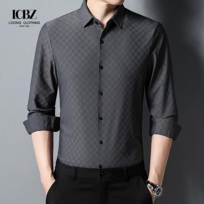 China 2023 Designer Bowlingshirts voor mannen met aangepaste kraag en knop in viscosestof Te koop