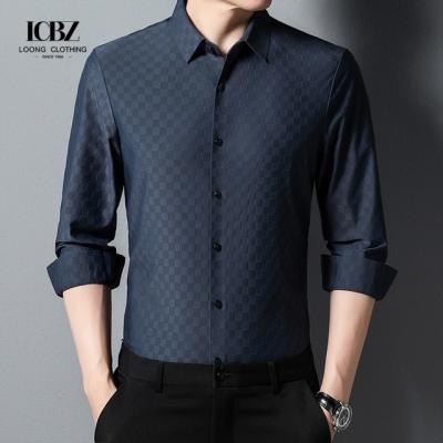 China 2023 Designer Bowlingshirts voor mannen met aangepaste kraag en knop in viscosestof Te koop