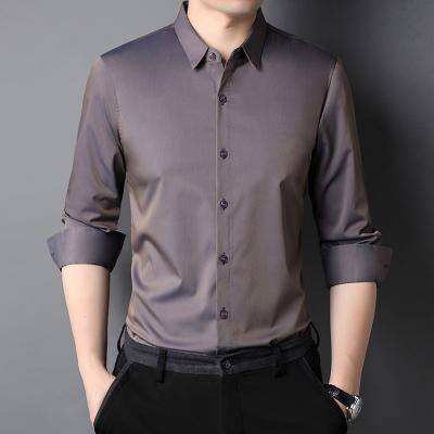 Cina T-shirt da uomo con rivestimento in viscosa e maniche lunghe in poliestere cotone in vendita