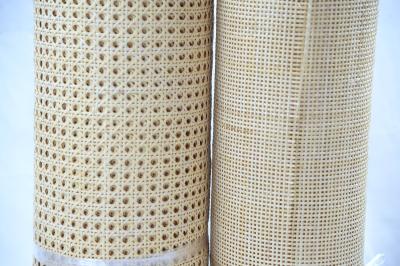China 1/2” and 9/16” Open Mesh Rattan Cane Webbing for sale