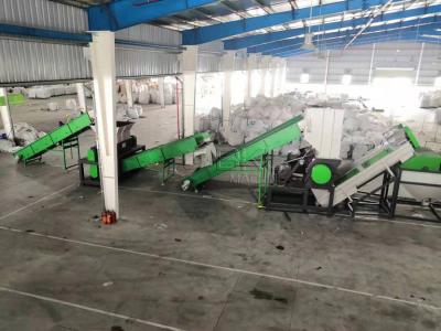 Cina macchina di riciclaggio di plastica del PE 500kg/H in vendita