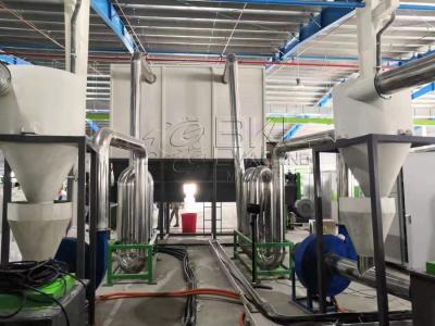 Cina macchina di riciclaggio di plastica del PE 500kg/H in vendita