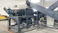 China Double Shafts Plastic Shredder Machine High Torque for sale