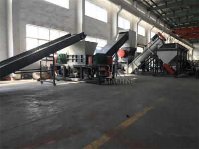 Cina La rafia 200kg/H insacca le linee di riciclaggio di plastica che lavano la lavatrice di riciclaggio di plastica in vendita