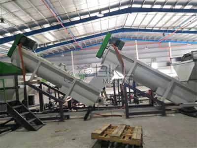 Cina 500kg/H sprecano il film di plastica del PE pp ed insaccano lavare riciclando la pianta della macchina in vendita
