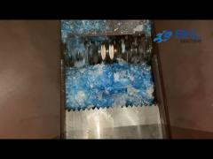 De plastic Stukkenblokken 30kw kiezen de Machine van de Schachtontvezelmachine Recyclerend uit 100mm