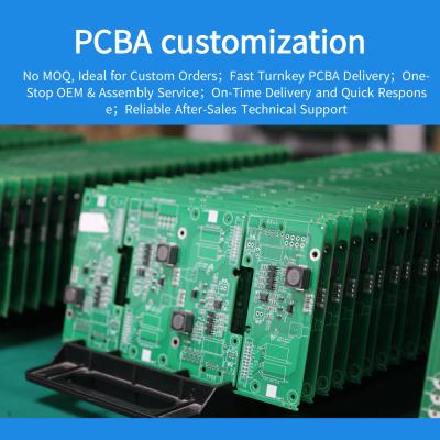 China 2–12 Layers Custom PCB Board with Via Diameter 0.20–0.30 mm Optimized for Compact Electronic Designs for sale