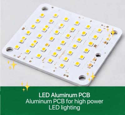 China Customized LED Aluminum PCB Thermal Conductivity Metal Core Lighting Circuit Board for sale