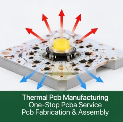 China Thermal PCB Manufacturing Service Aluminum Core Circuit Board Heat Management for sale