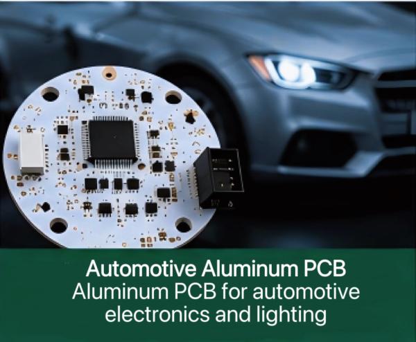 Quality Automotive Aluminum PCB Manufacturing Service Vehicle Lighting Heat Dissipation Board for sale