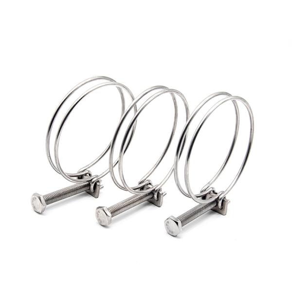 Quality 1/2 Inch Heavy Duty Corrosion Resistant Stainless Steel Hose Clamp with German Throat Band for sale