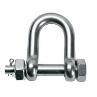 China Stainless Steel Rigging Hardware Shackles 7x7 7x19 Customizable Length Marine Grade for sale