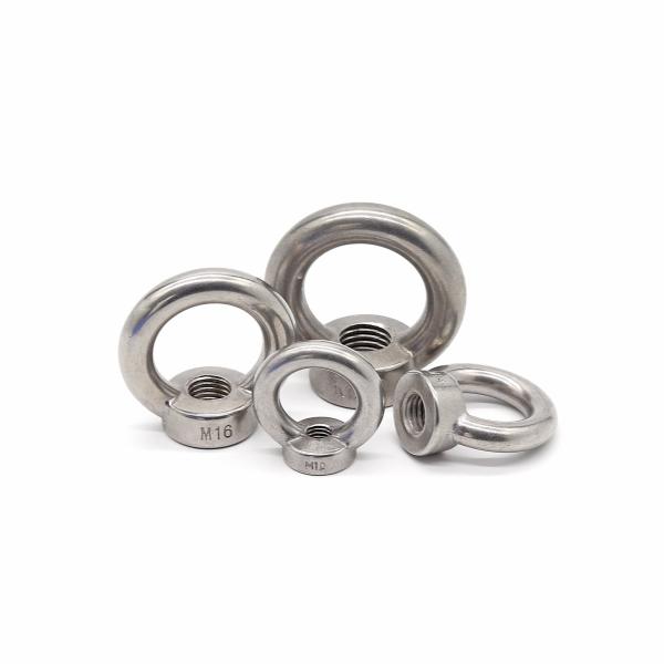 Quality DIN582 Safety And Stability Custom Size Stainless Steel Eye Nuts for sale