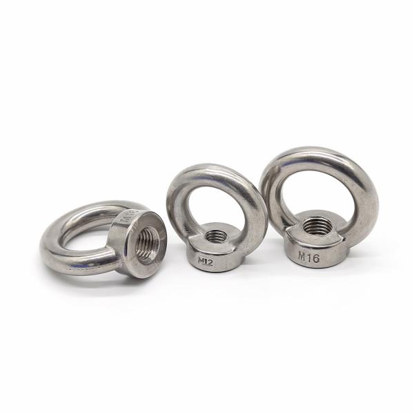 Quality DIN582 Safety And Stability Custom Size Stainless Steel Eye Nuts for sale