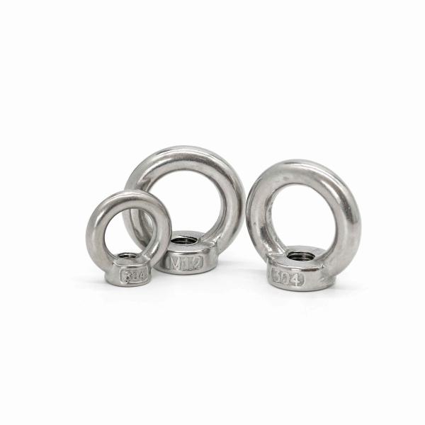 Quality DIN582 Safety And Stability Custom Size Stainless Steel Eye Nuts for sale