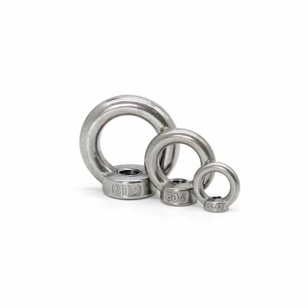 Quality DIN582 Safety And Stability Custom Size Stainless Steel Eye Nuts for sale