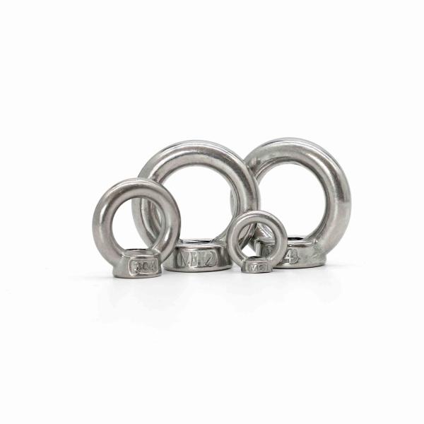 Quality DIN582 Safety And Stability Custom Size Stainless Steel Eye Nuts for sale