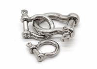 China European Type Bow Shackle Stainless Steel 316 Marine Grade 8mm for sale