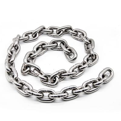 China SS304 Non-magnetic Stainless Steel Chain with Customizable Thickness for Industrial Use for sale