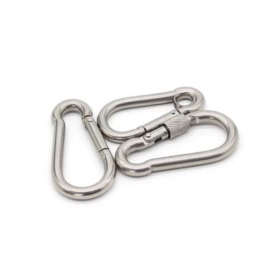 China Screw Lock Carabiner Clip for sale
