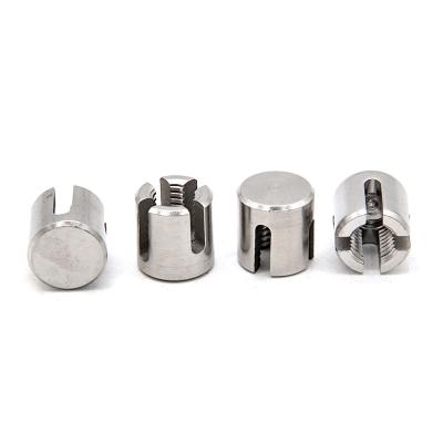 China Weather Resistance and Corrosion Resistant Stainless Steel Wire Rope Fittings with Polished Stainless Steel Rope Fittings Finish for sale
