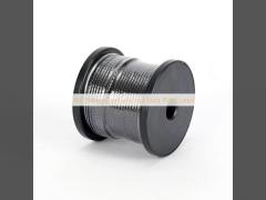 304 스테인리스 스틸 와이어 로프 블랙 PVC 코팅