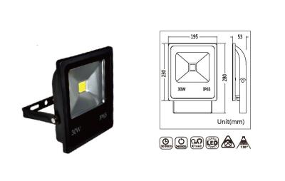 China Classical Bright Outdoor Led Floodlight 30 Watt High Efficiency for sale