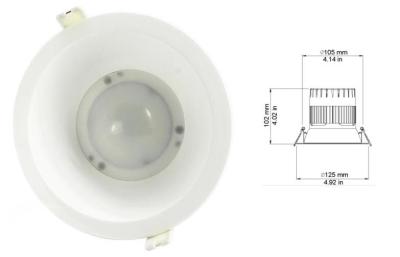 China 25W 6 inch 1900lm Recessed LED Downlight with CE / TUV , AC100-240V for sale