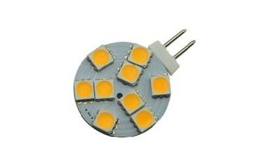 China SMD5050 9pcs 1.5W G4 LED PL Lamp 150lm GY6.35 120Degree Light for sale