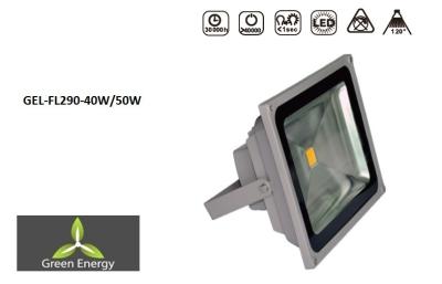 China Aluminum PC Outdoor LED Floodlight AC100 - 240V For Billboard for sale