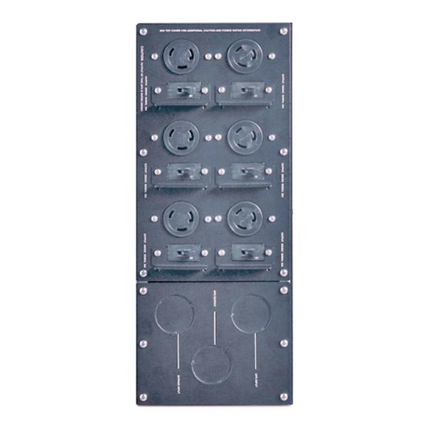 Quality APC SBP10KRMI4U Service Bypass Panel- 230V; 100A; MBB; Hardwire input; IEC-320 for sale