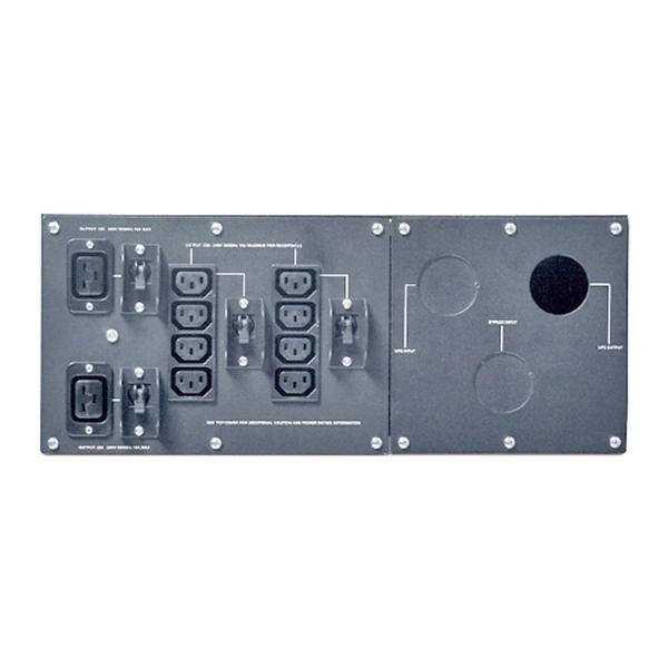 Quality APC SBP10KRMI4U Service Bypass Panel- 230V; 100A; MBB; Hardwire input; IEC-320 for sale