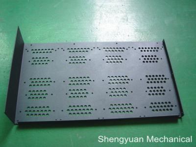 China Aluminium Sheet Metal Bending Amplifier Front / Real Panel With Black Anodize for sale