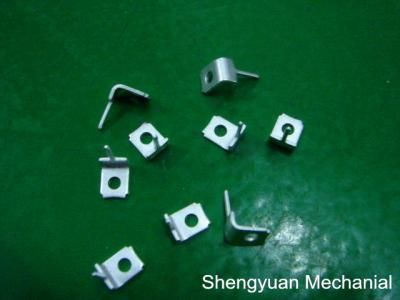 中国 小さい押された金属の真鍮の接触ブラケットを押す CNC の精密金属 販売のため